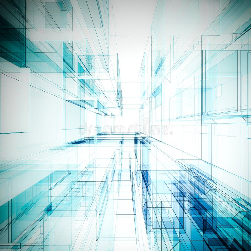 Simple abstract stock illustration. Illustration of tall - 46429400