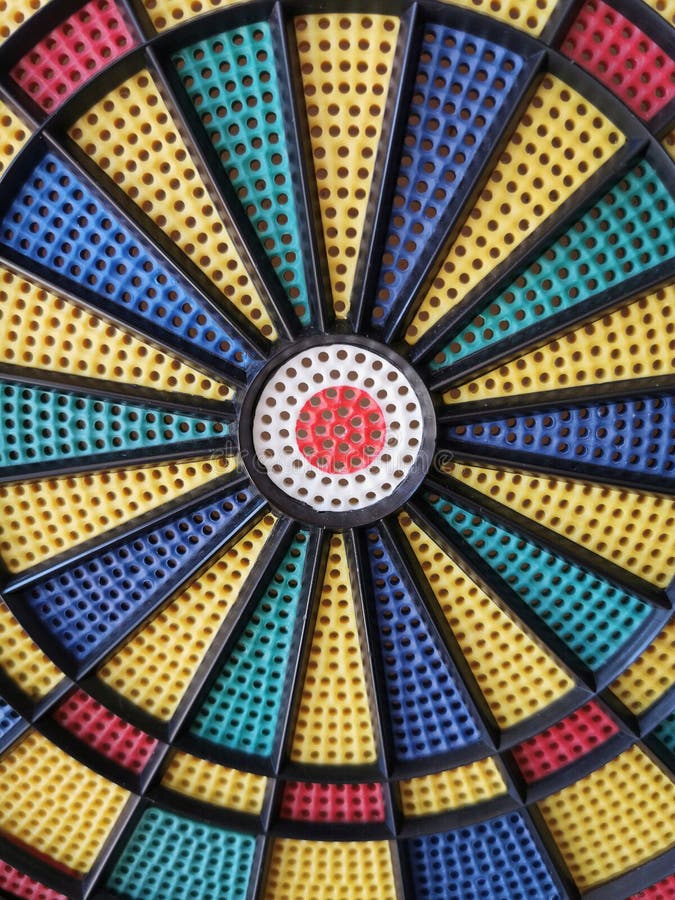 Simple Abstract Colorful Target Stock Photo - Image of close, goal ...