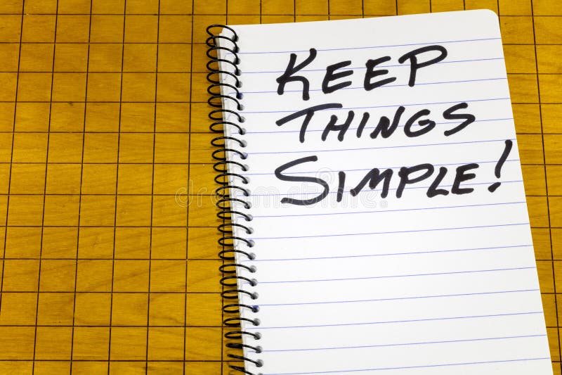 Simple Abstract Design Idea Minimal Challenge Creative Solution Stock ...