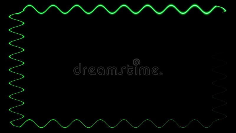 Abstract Green Light Frame stock video. Video of contemporary - 335528413