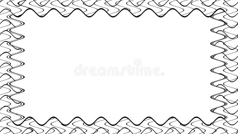 Abstract Wavy Frame Design stock footage. Video of line - 335526180