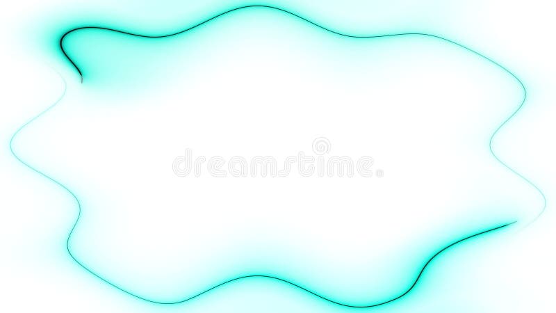 Abstract Teal Frame on White Background Stock Video - Video of ...