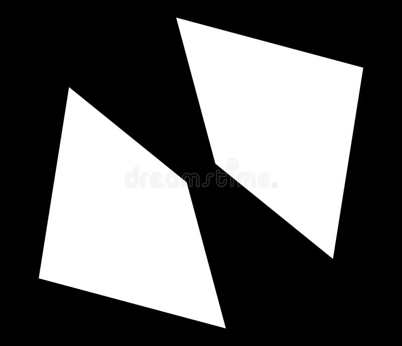 Simple Abstract Geometric Forms, Shapes. Random, Angular Vetor Design ...