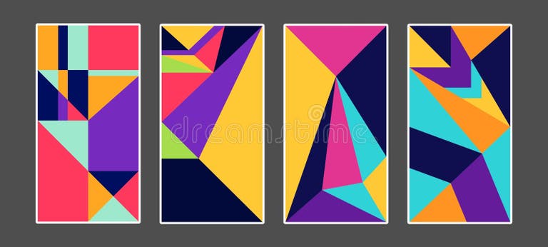 Simple Abstract Geometric Pattern Background.symmetrical Pattern Mosaic ...