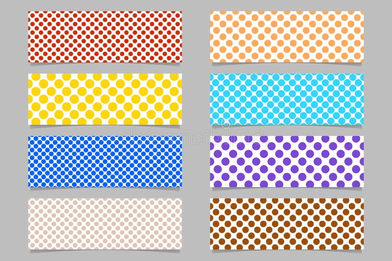 Simple Abstract Horizontal Banner Background Set - Graphic Designs ...