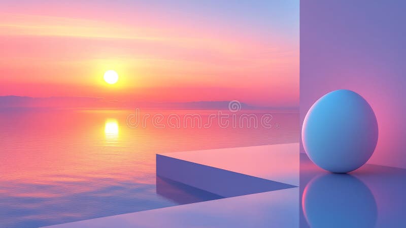 A Simple Abstract Image Serves As a Minimalist Style Background Stock ...