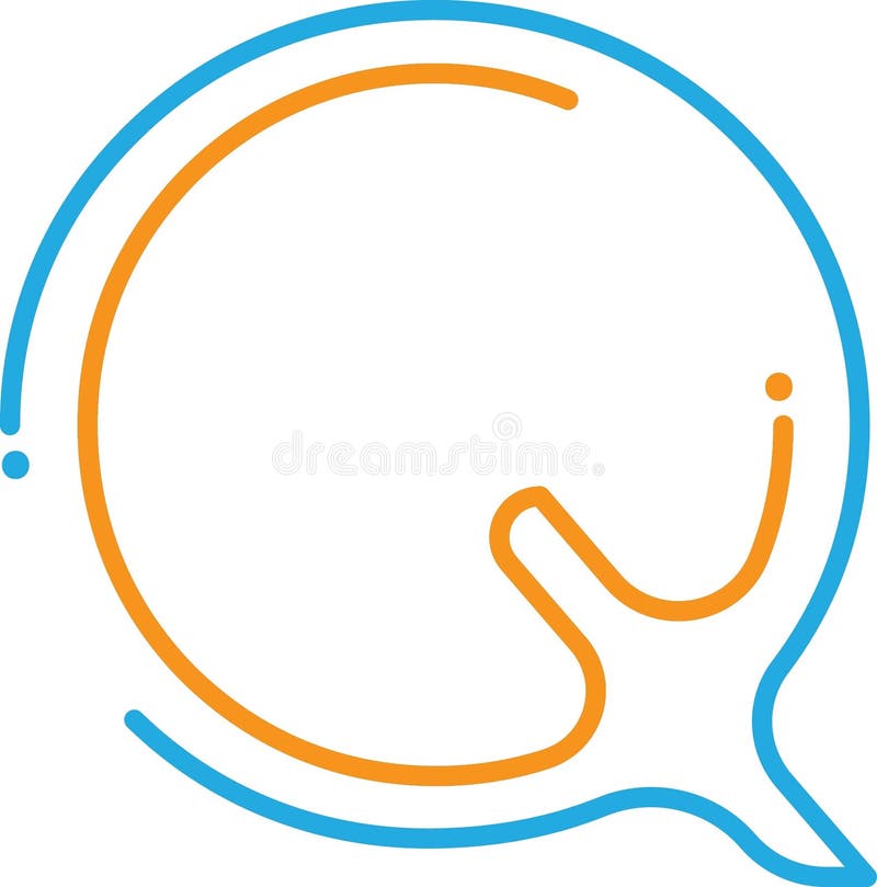 Simple, abstract letter Q. stock vector. Illustration of letter - 192457181