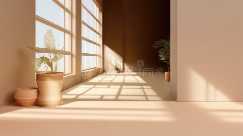 A Simple Abstract Light Beige Background for Product Presentations with ...