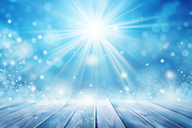 Simple Abstract Light Blue Background with Sunny Light Reflection for ...