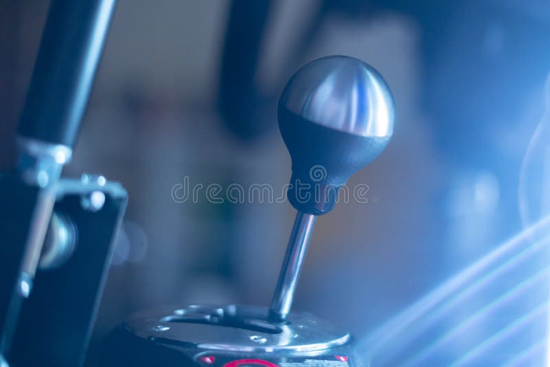 A Simple Abstract Manual Stick Shift of a Car Gear Box, Auto Eight ...