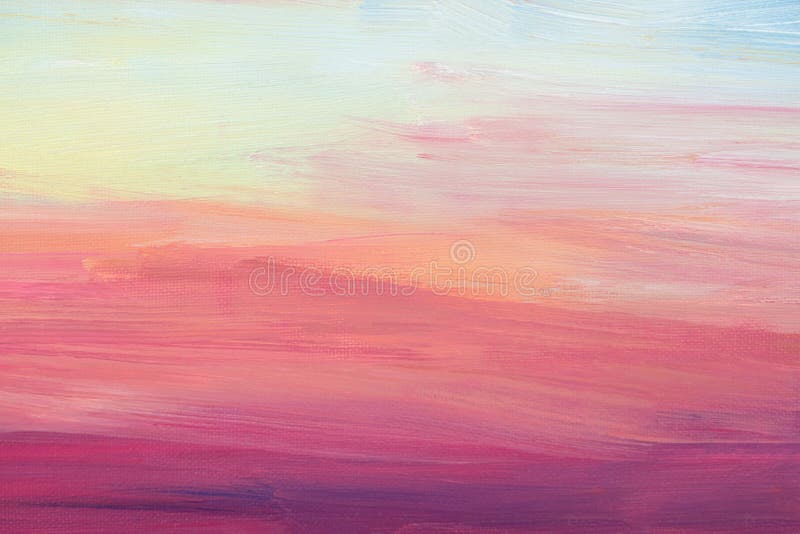 Simple Abstract Painting Background in Light Pink Tone. Stock Photo ...