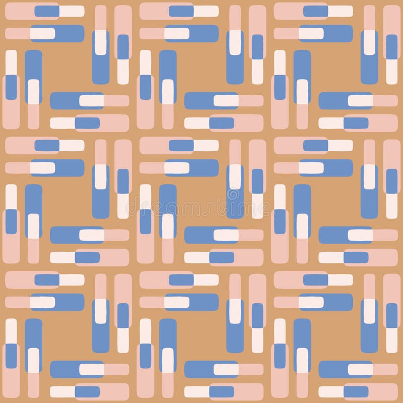 Simple Abstract Seamless Pattern - Accent for Any Surfaces Stock Vector ...