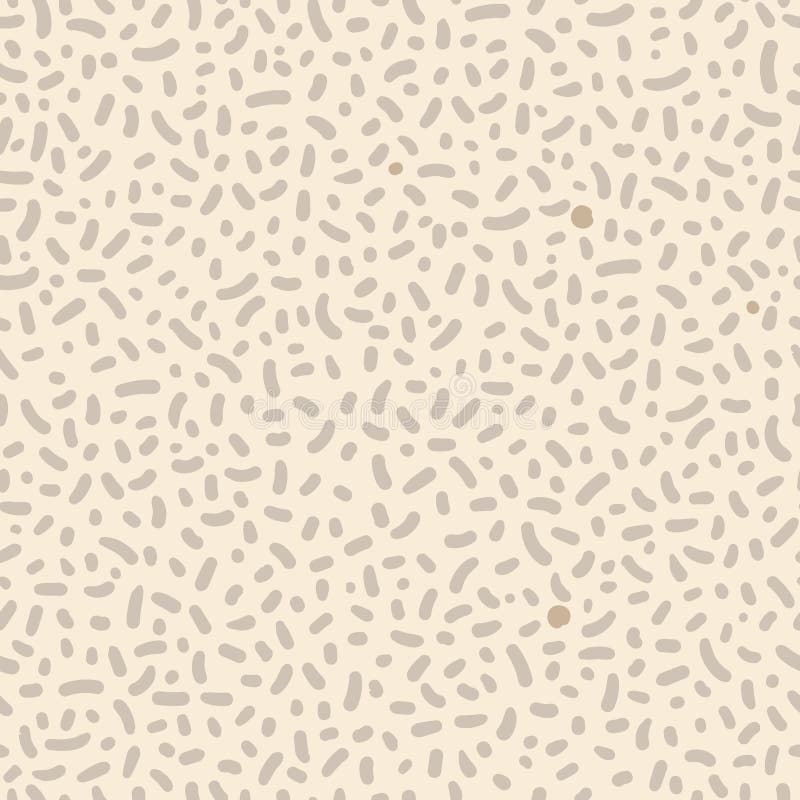 Simple Abstract Seamless Pattern with Random Spots, Like Rice. Stock ...