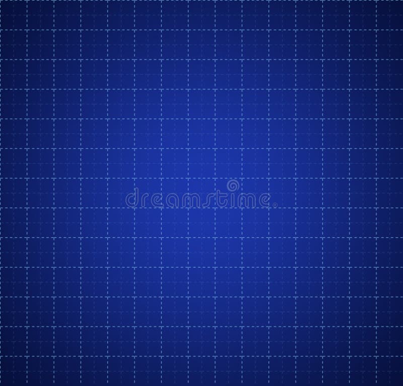 Square Grid on Blue Background Stock Illustration - Illustration of ...
