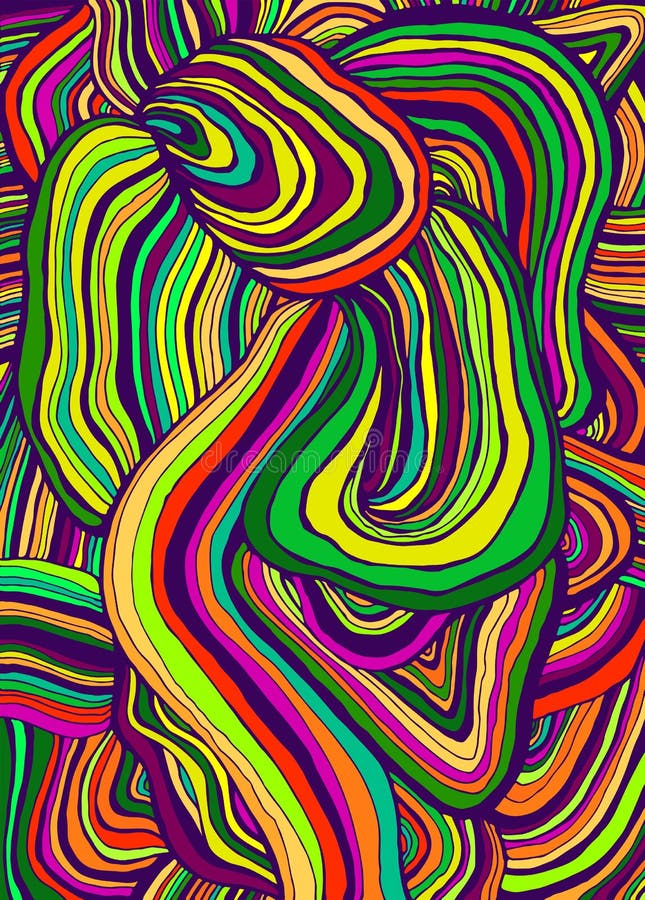 Abstract Colorful Rainbow Waves Template Stock Illustrations – 12,043 ...