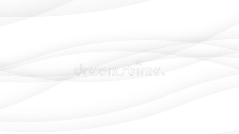Simple Abstract White Wavy Trendy Beautiful White Curve Background ...