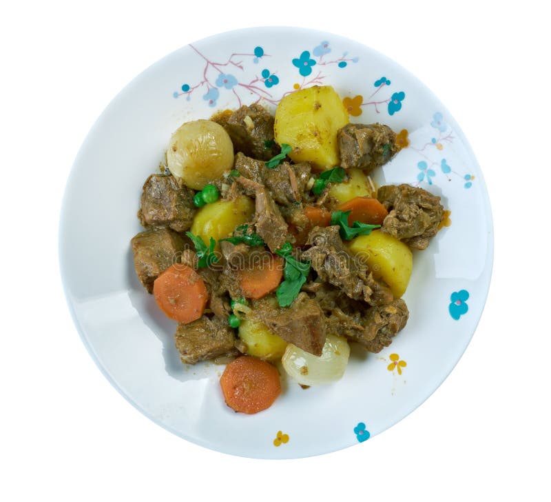 Simple African Beef Stew stock image. Image of paprika - 85422031