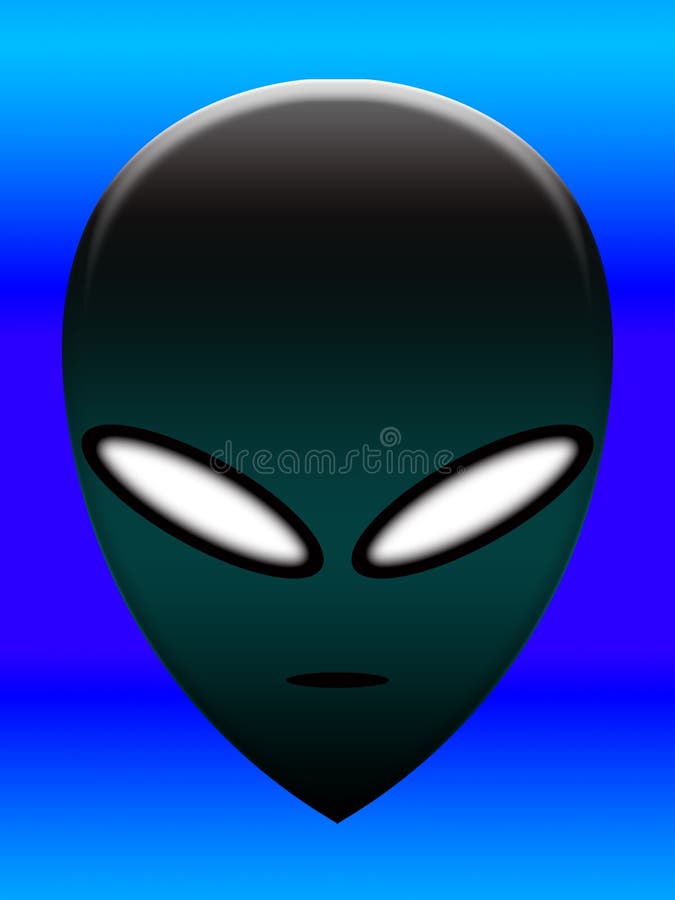 Alien Head Picture. Image: 3709690