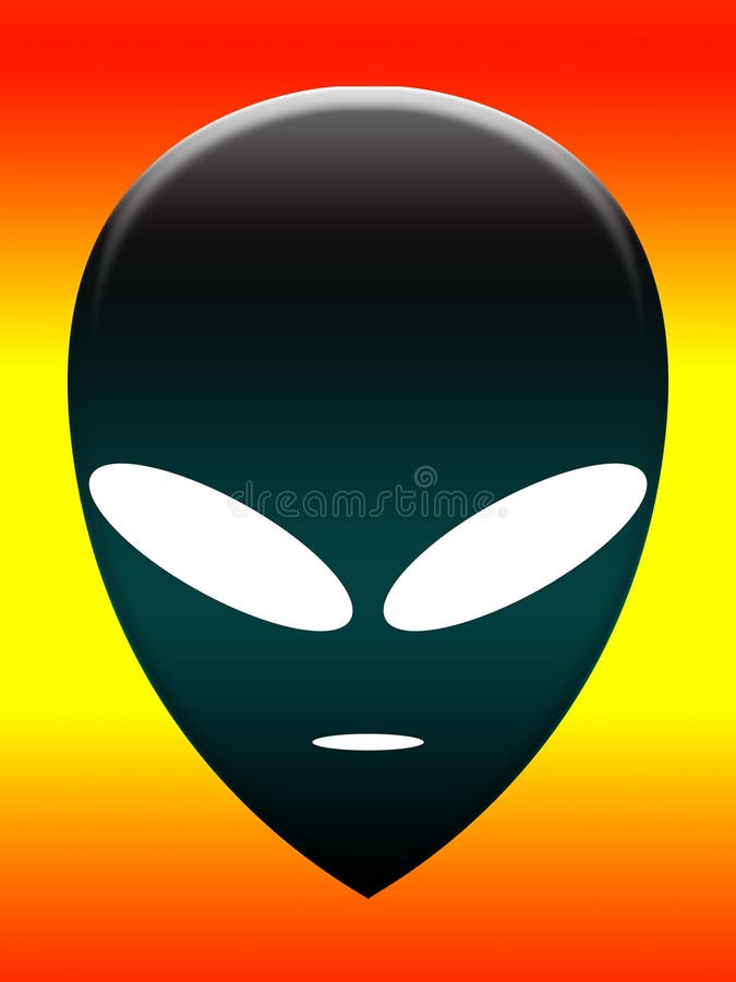 Alien Head Picture. Image: 3709690