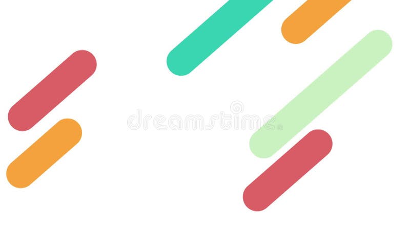 Simple Animated Round Lines Abstract Background Loop with Modern Colors ...