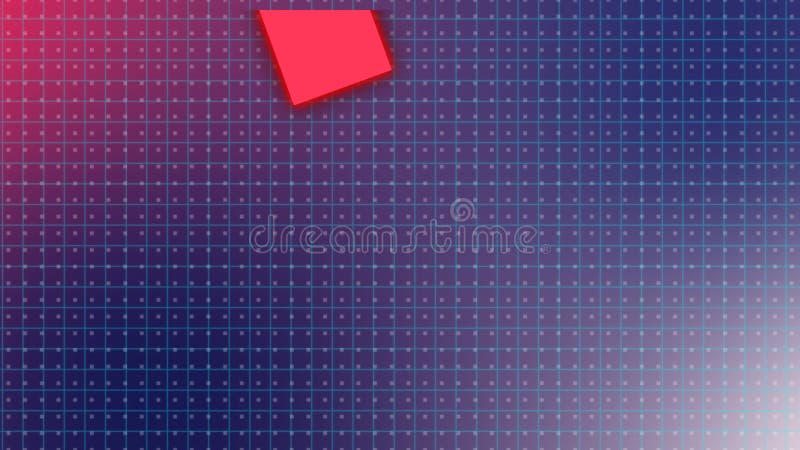 Simple Animation. Four Blocks Falling Stock Video - Video of buttons ...