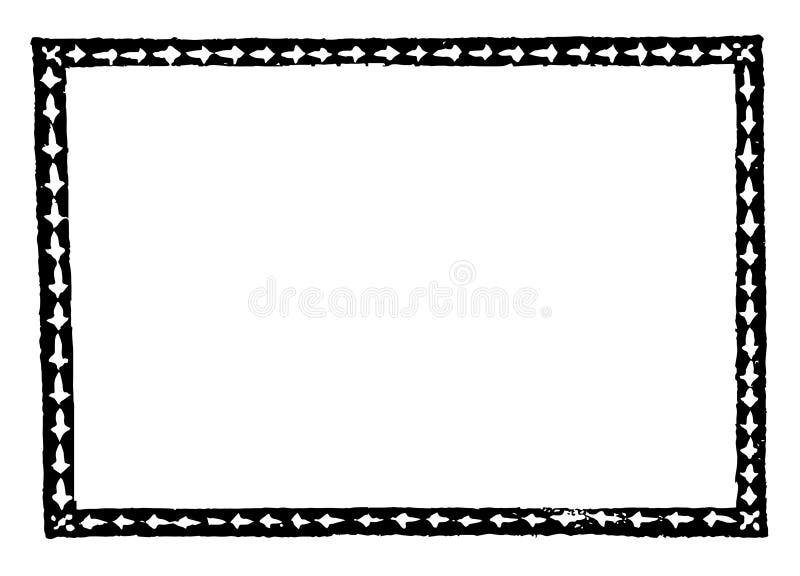 Black Line Border Clipart