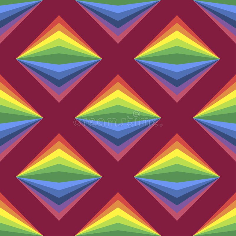 Bright Rainbow Dotted Abstract Background Stock Vector - Illustration ...