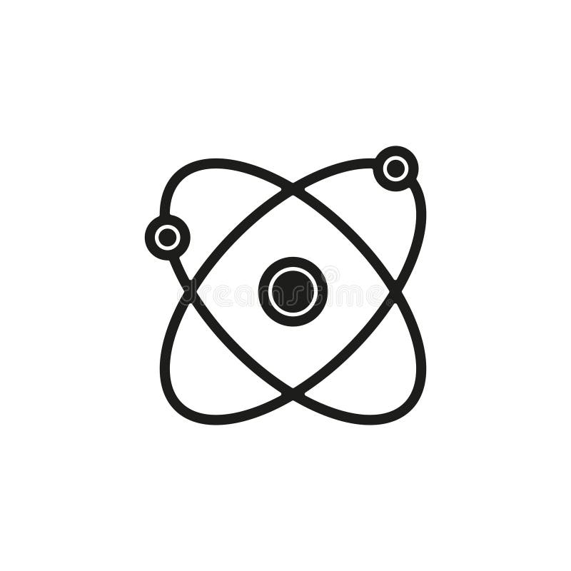 Simple Atom Symbol, Molecule Concept, Structure of the Nucleus, Atom ...