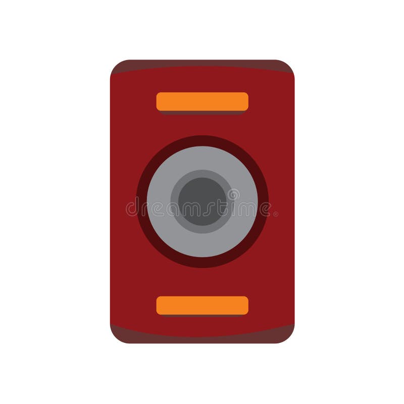 Simple Audio Speaker Studio Vector Illustration Graphic Stock Vector ...