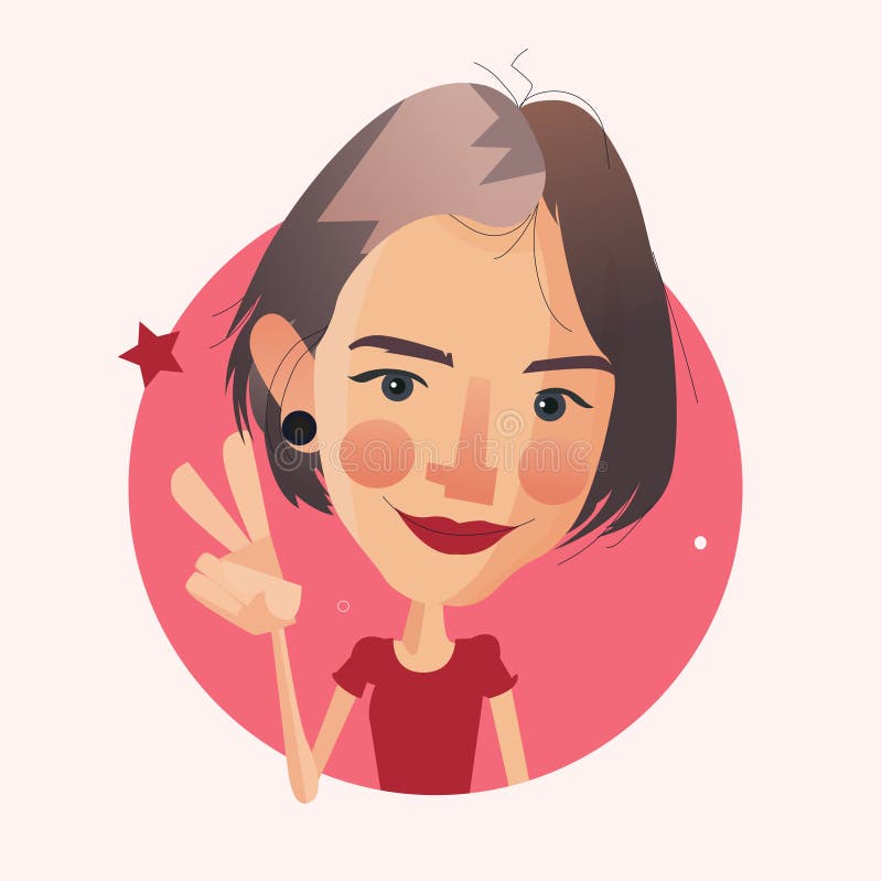 Simple avatar collection stock vector. Illustration of modern - 95222241