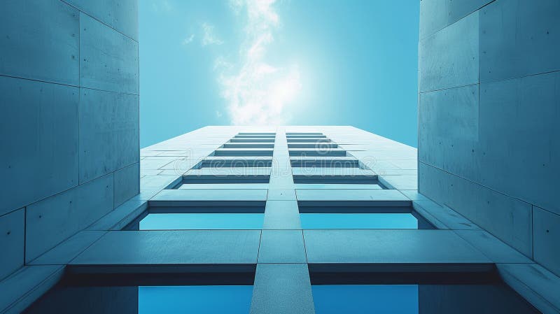 Simple Backdrop with Geometric Forms, Illustrating the Structure and ...