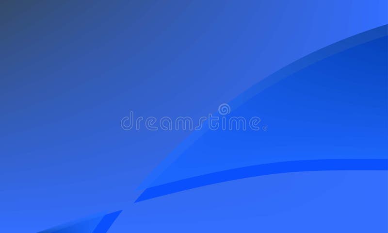 Simple Background with Abstract Lines in Blue Colour Stock Illustration ...