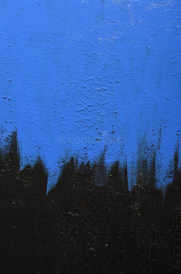 Simple Background Black and Blue with Light Texture and Brush Strokes ...