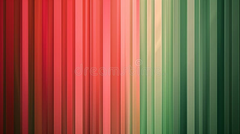 Simple Background Featuring Vertical Red and Green Lines Stock ...