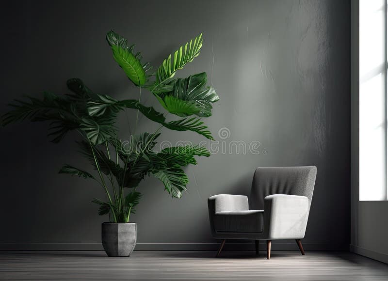 Simple Background Image - Perspective of Corner of Room with Shadows ...