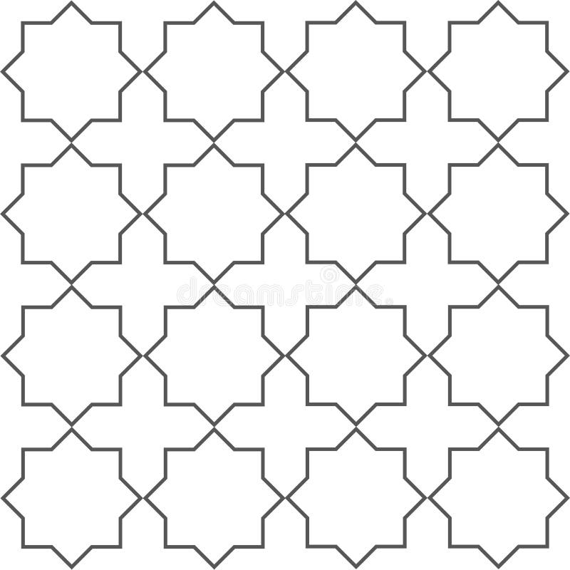 Simple Background - Islamic Shape Stock Vector - Illustration of paper ...