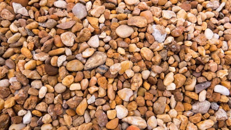Simple Background of a Lot of Small Pebbles Stock Image - Image of ...