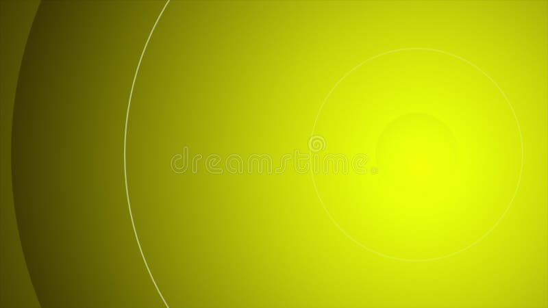 Simple Background with Pulsating Circles. Motion. Animation for Intro ...