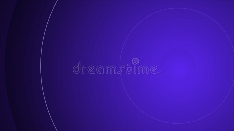 Simple Background with Pulsating Circles. Motion. Animation for Intro ...