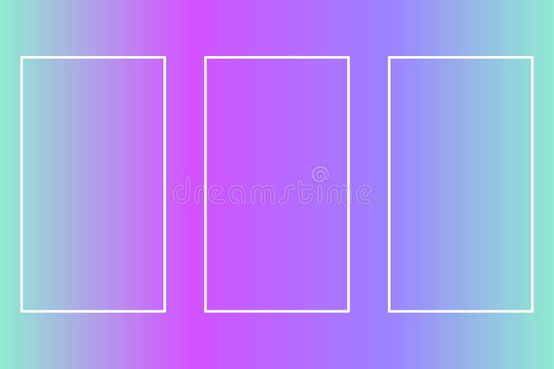 Simple Backgrounds for Mobile Applications in Cyberpunk Style. Vector ...
