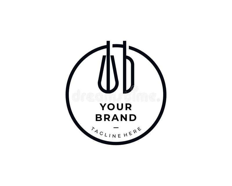 Simple Bakery Logo Design Bake and Cake Pastry Simple Homemade Badge ...