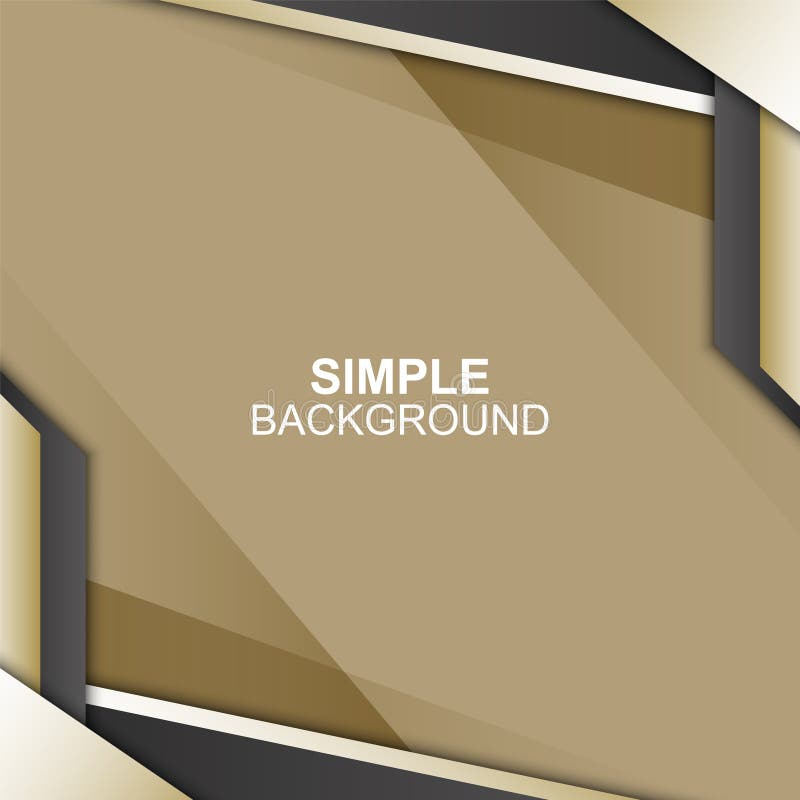 Simple Banner Background. Abstract Stock Vector - Illustration of retro ...