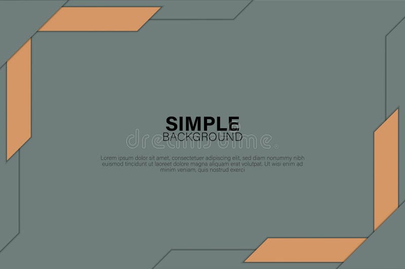 Simple banner background stock vector. Illustration of abstract - 315112413