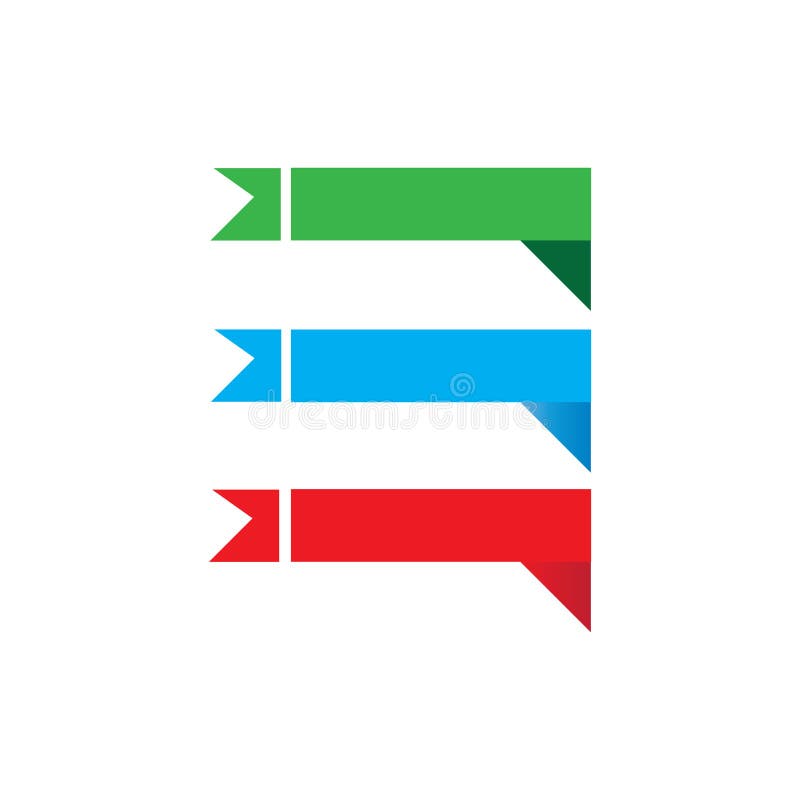 Simple banner icon logo stock illustration. Illustration of frame ...