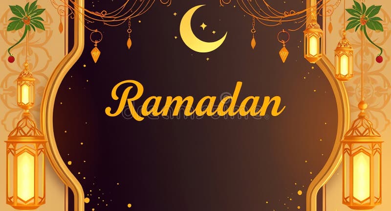 Simple banner ramadan stock image. Image of banner, cellebration ...