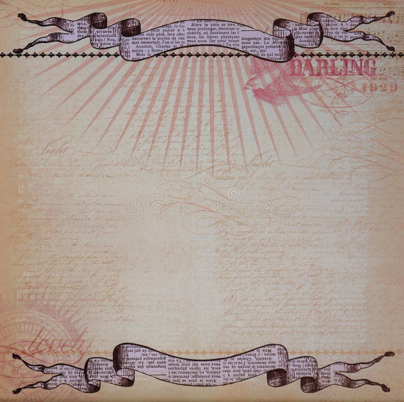 Simple Banner Type Effect Background with Clear Space Stock ...