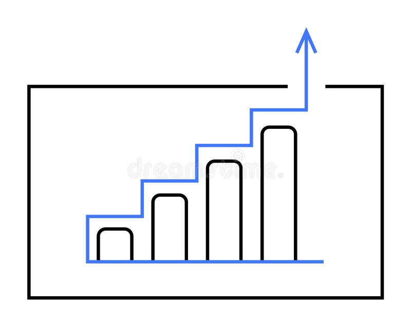 Stepped Bar Graph Stock Illustrations – 14 Stepped Bar Graph Stock ...
