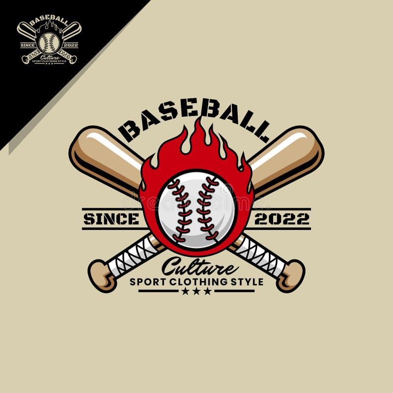 Baseball logo emblem stock vector. Illustration of sport - 248848278