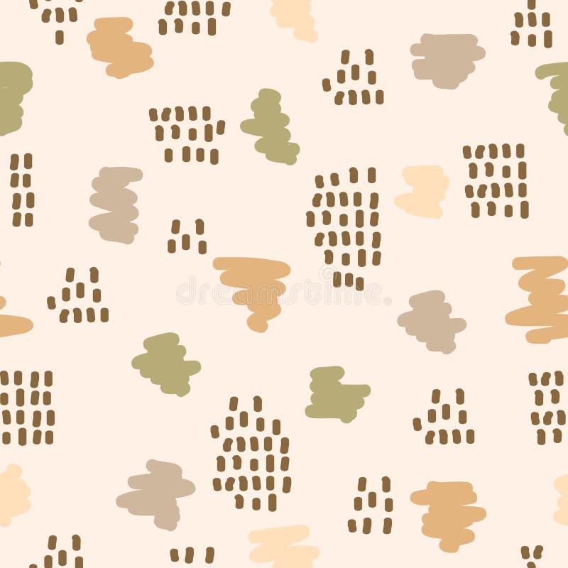 Simple Basic Abstract Repeat Pattern Design Stock Vector - Illustration ...