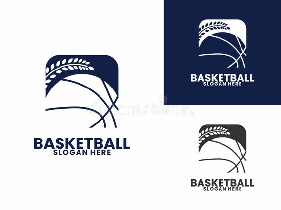Simple Basketball Logo Design Vector. Basketball Apps Logo Icon ...